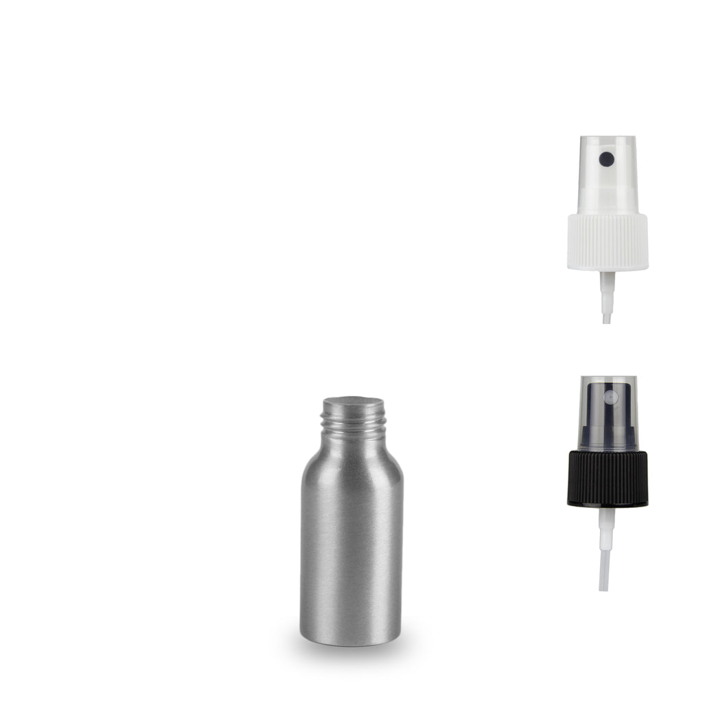 50ml Aluminium Bottle - (Atomiser/Spritzer) - 24mm (24/410) – Craft 360