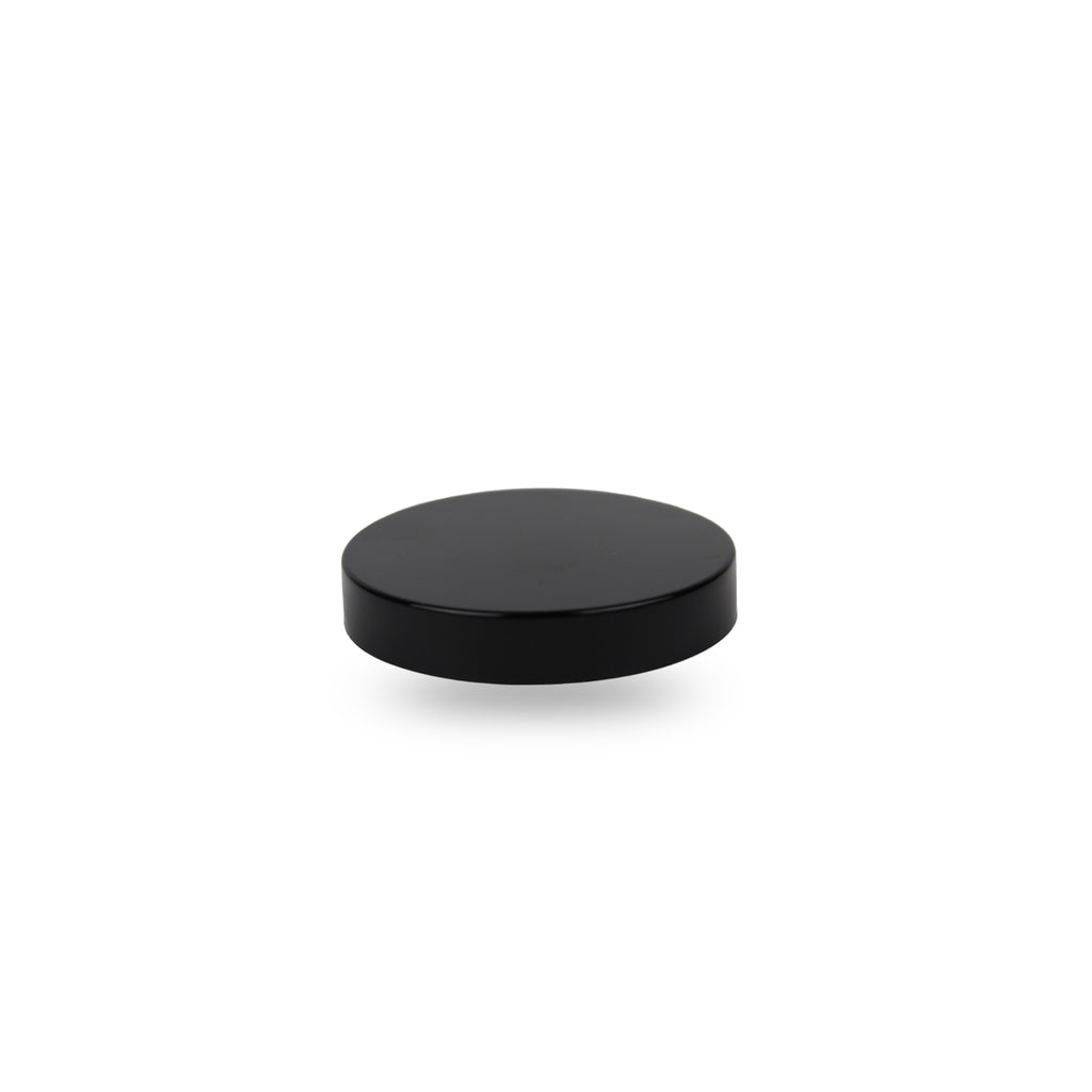 Black Cap Plastic Jar Lid (89mm) - Wadded – Craft 360