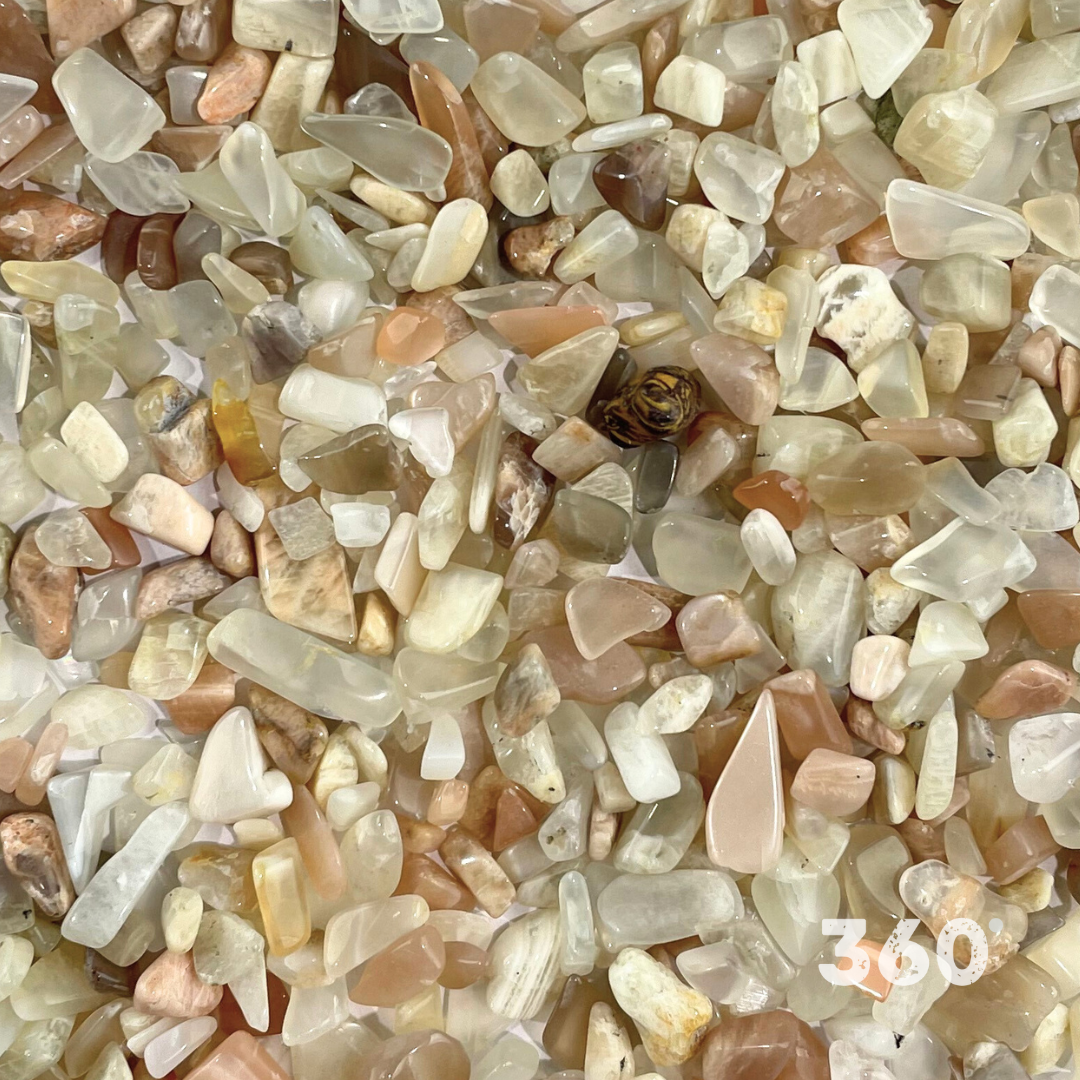 Crystal Gem Chips - Peach Moonstone – Craft 360