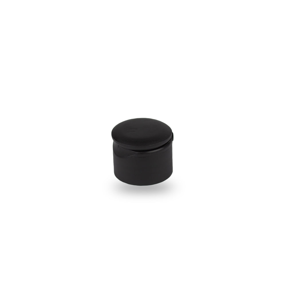 Black Flip Top Cap - Smooth - 24mm (24/410) – Craft 360